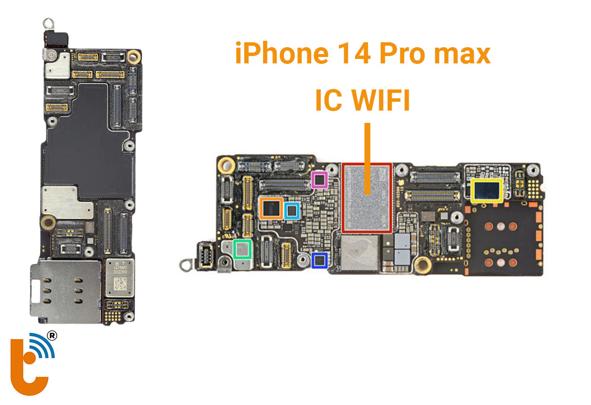 Thay IC Wifi iPhone 14 Pro Max chuyên nghiệp tại TPHCM