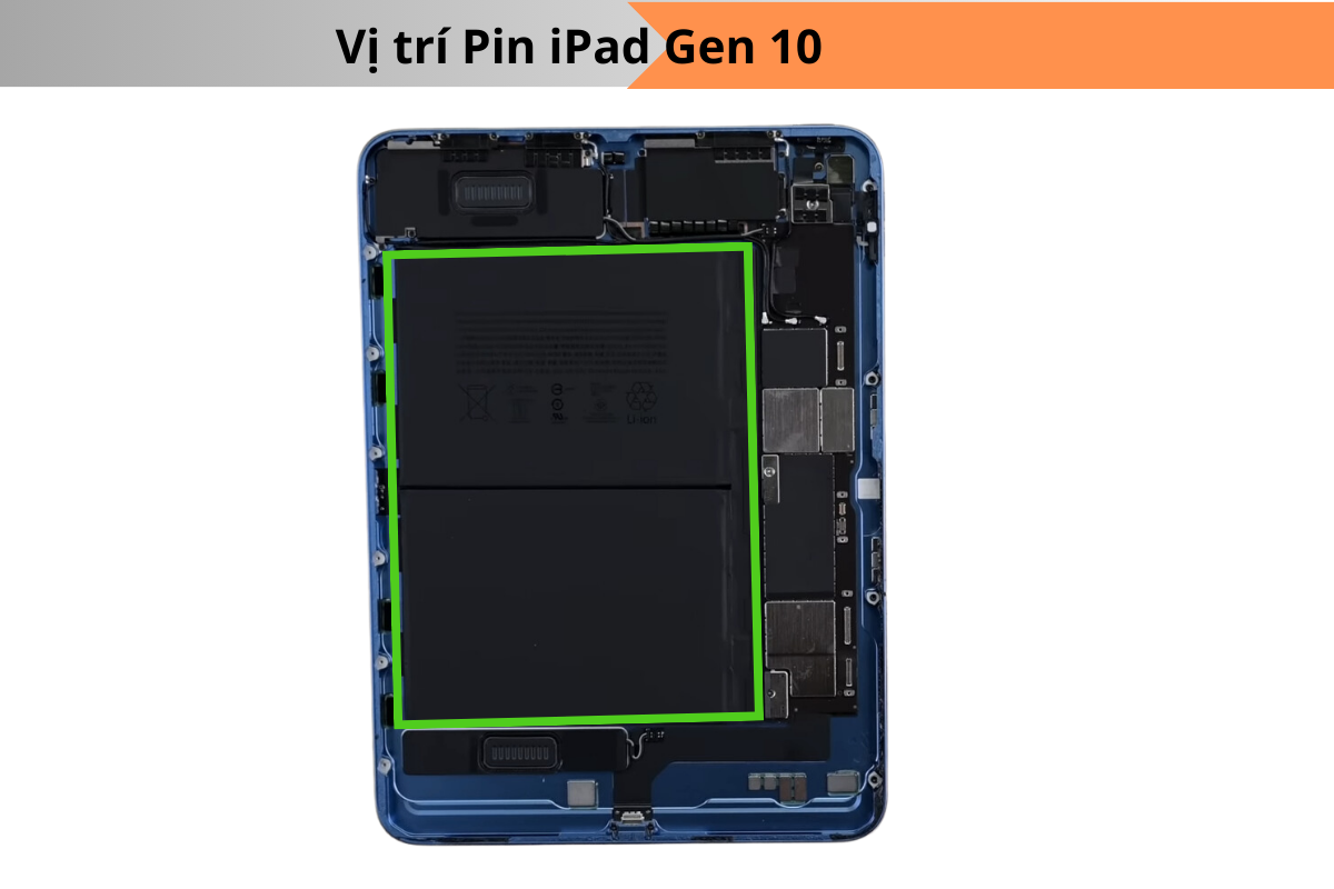 Báo giá thay pin iPad Gen 10 chính hãng, uy tín tại TPHCM