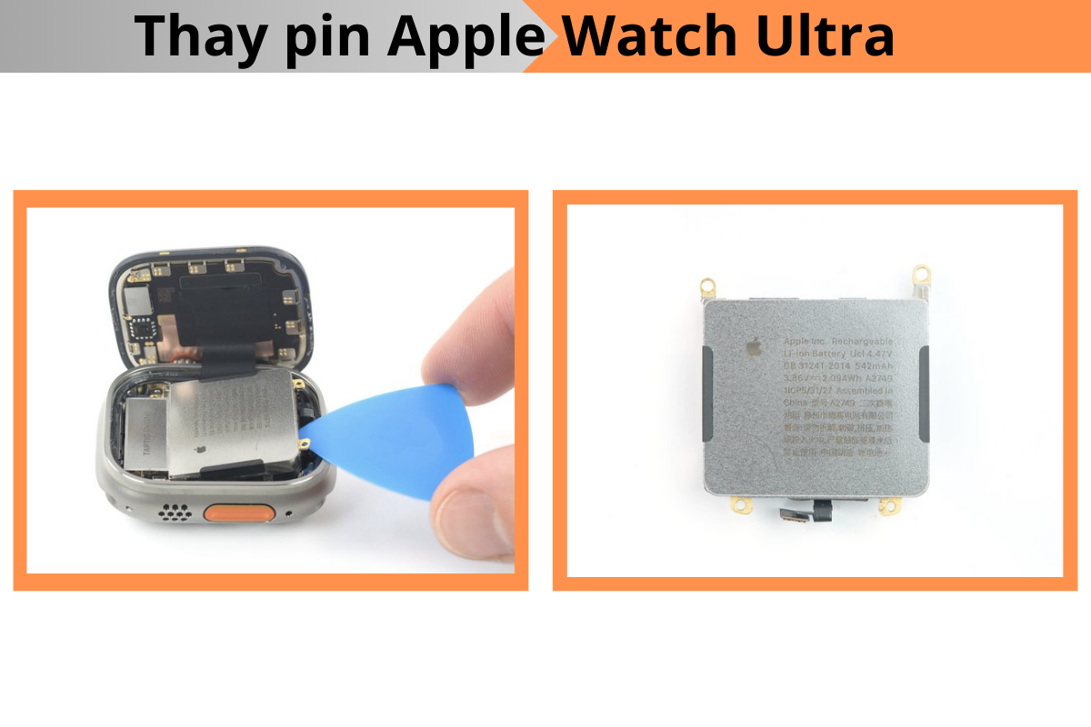 Thay pin Apple Watch Ultra nhanh chóng, uy tín, giá tốt nhất